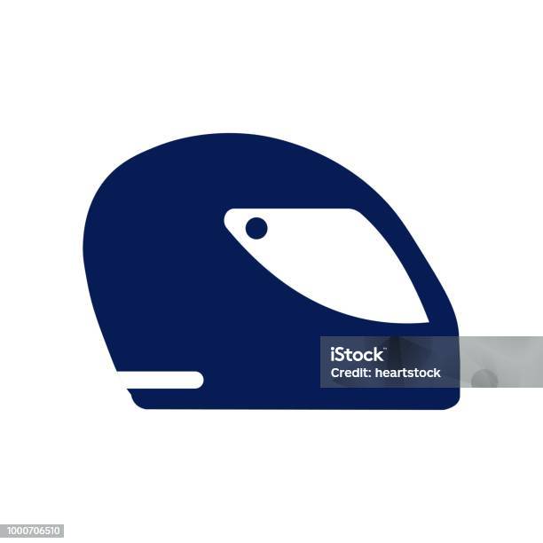 Casque Vector Icône De Course Illustration De Lélément Simple