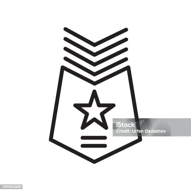 Rang Dicône Vector Signe Et Le Symbole Isolé Sur Fond Blanc Notion De