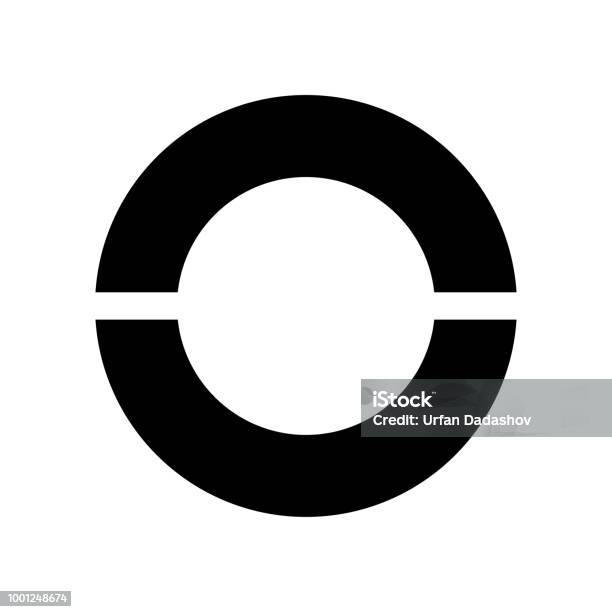 Diagramme Circulaire Icône Vector Signe Et Le Symbole Isolé Sur Fond