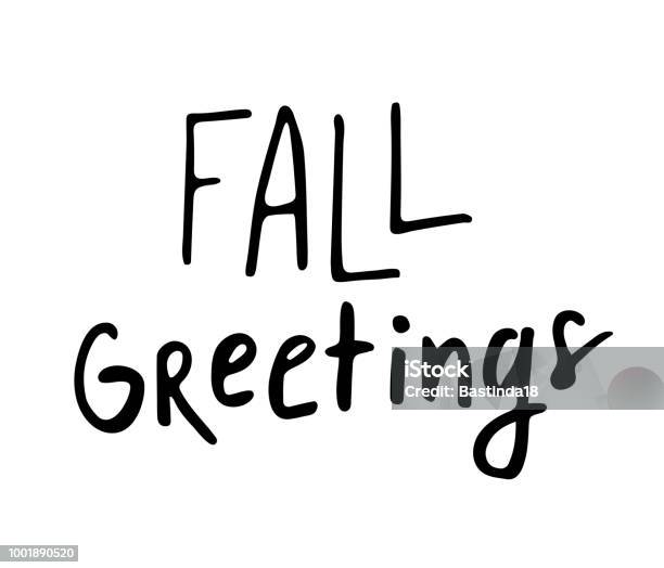 Happy Fall Autumn Greeting Card Stock Illustration - Download Image Now ... Happy Fall Autumn Greeting Card Stock Illustration - Download Image Now ...