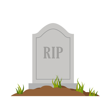 Stone Tombstone Rip Isolated On White Background Stock Illustration ... Stone Tombstone Rip Isolated On White Background Stock Illustration ...