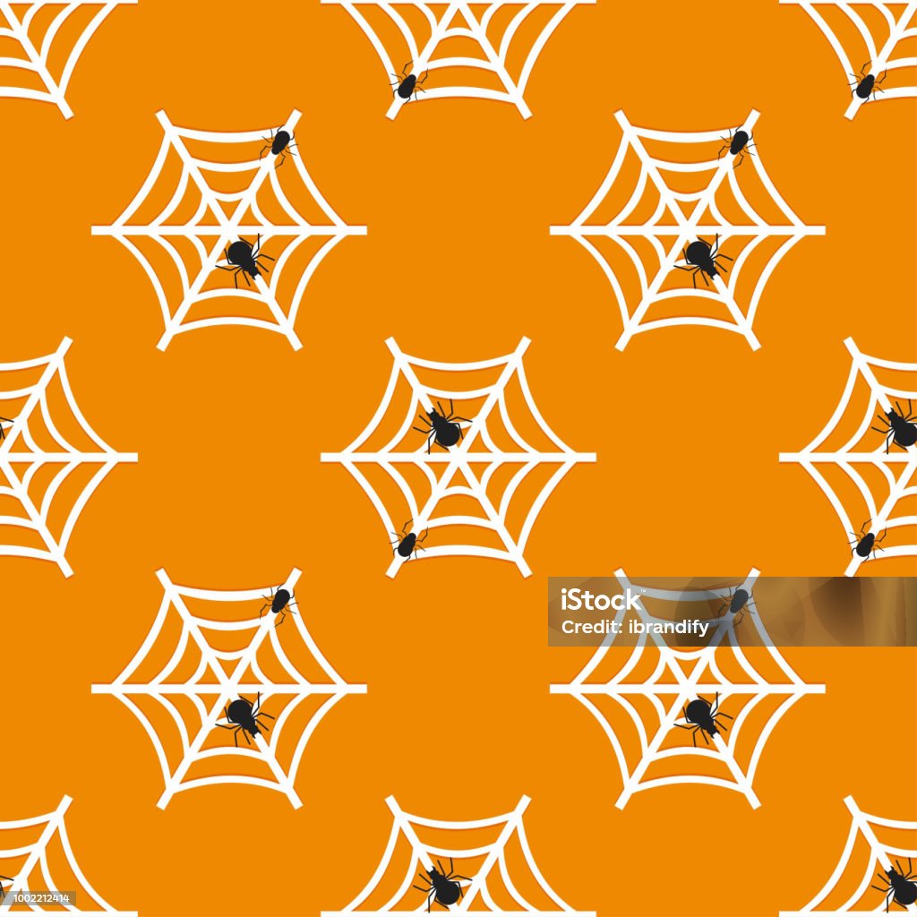 Halloween Seamless Spider Web Pattern Stock Illustration - Download ... Halloween Seamless Spider Web Pattern Stock Illustration - Download ...