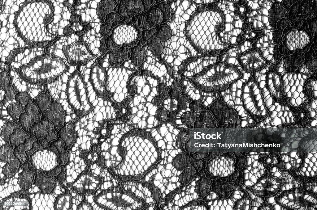 Black Lace Pattern Png