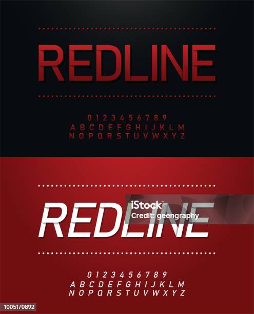 Desain Konsep Potongan Kertas Alfabet Dan Angka Font Modern Untuk Logo