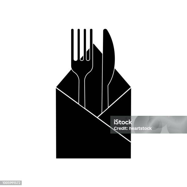 Coutellerie Vecteur Icône Illustration De Lélément Simple Conception De
