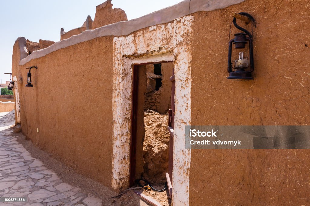 A Restored Walkway And Mudbrick Wall Downhill From The Munikh Castle Al ... A Restored Walkway And Mudbrick Wall Downhill From The Munikh Castle Al ...