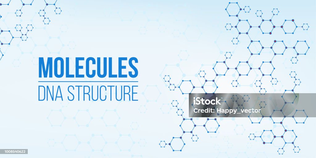 Creative Vector Illustration Of Molecular Structure Coding Connection