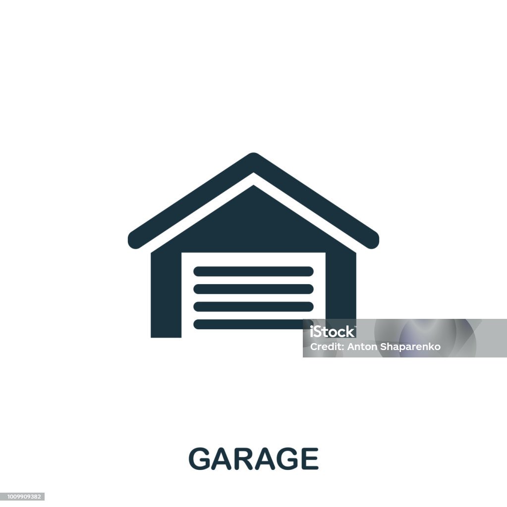 Kreative Werkstattsymbol Einfaches Element Abbildung Garage Symbol ... Kreative Werkstattsymbol Einfaches Element Abbildung Garage Symbol ...