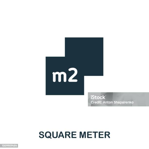 Quadratische Meter Kreative Symbol Einfaches Element Abbildung Quadrat ... Quadratische Meter Kreative Symbol Einfaches Element Abbildung Quadrat ...