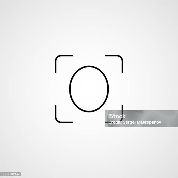 Sistem Pengenalan Wajah Identifikasi Pemindaian Wajah Ikon Vektor ... Sistem Pengenalan Wajah Identifikasi Pemindaian Wajah Ikon Vektor ...