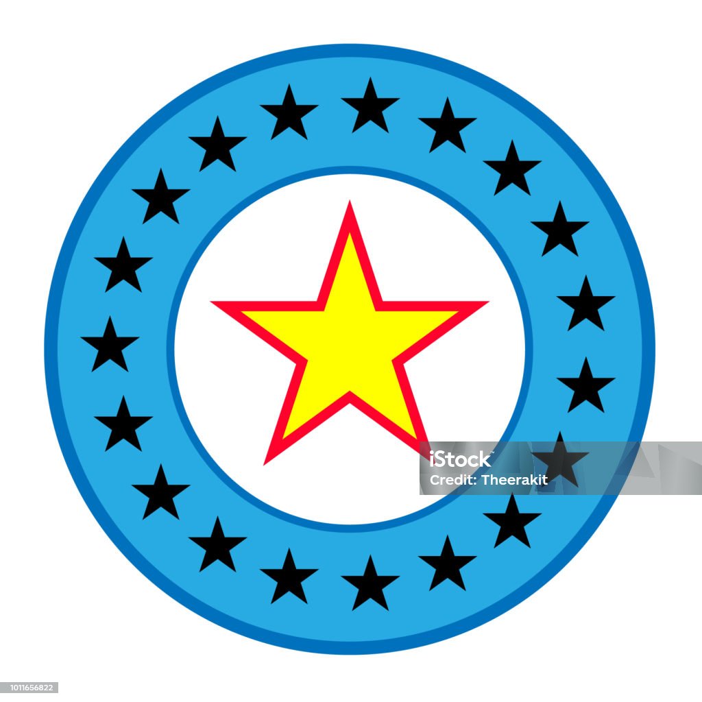 Sterne Im Kreissymbol Auf Weißem Hintergrund Sterne Im Kreis Design Für ... Sterne Im Kreissymbol Auf Weißem Hintergrund Sterne Im Kreis Design Für ...