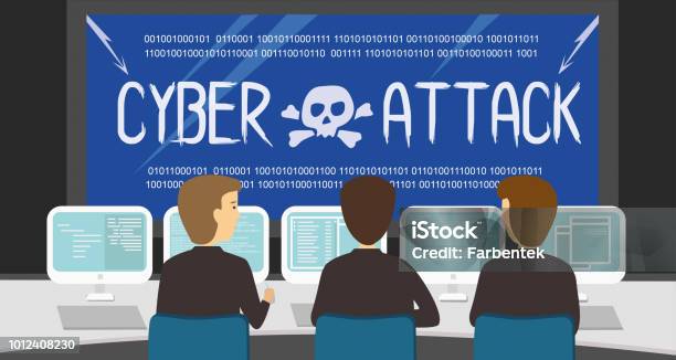 Cyber Security People Melindungi Desktop Dari Cyber Attack Ilustrasi ... Cyber Security People Melindungi Desktop Dari Cyber Attack Ilustrasi ...