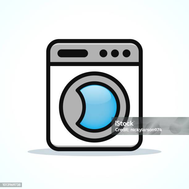 Clipart Desain Mesin Cuci Vektor Ilustrasi Stok Unduh Gambar Sekarang