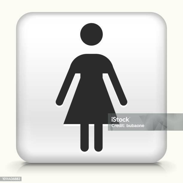 Woman Stick Figure Icon Stock Illustration Download Image Now Adult