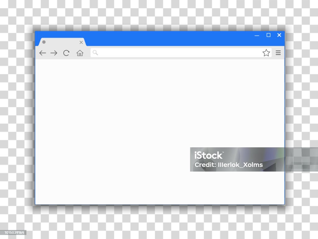 Browser Windowweb Browser In Flat Style Window Concept Internet Browser