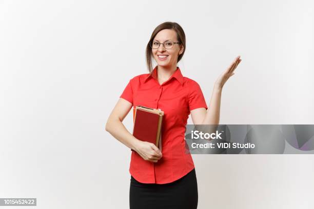 Photo Libre De Droit De Portrait De Femme Jeune Enseignant En Chemise