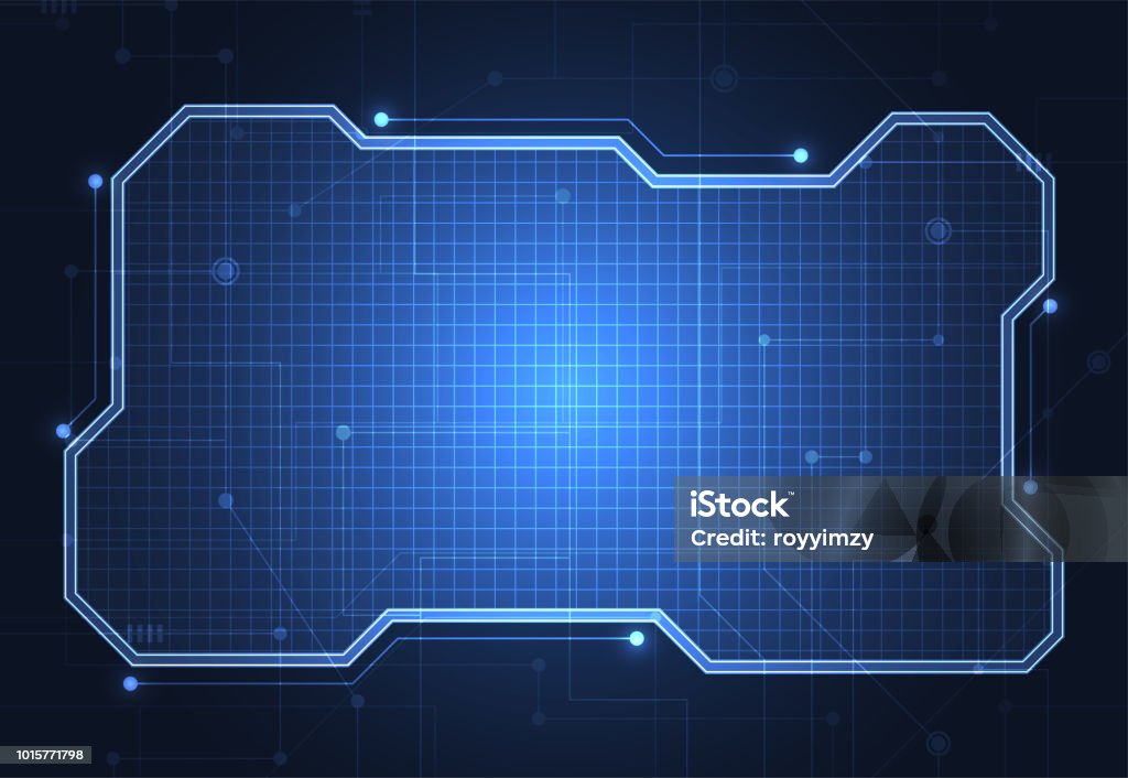 Abstract Technology Frame Template Design Background Vector ... Abstract Technology Frame Template Design Background Vector ...