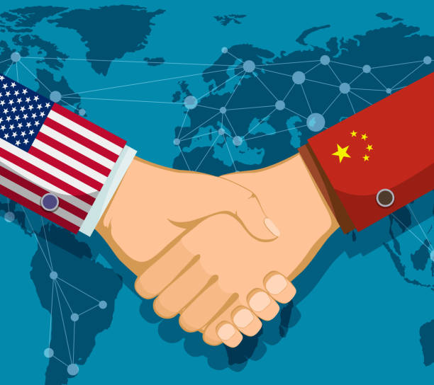 260 Trade War China Usa Stock Illustrations Royalty Free Vector