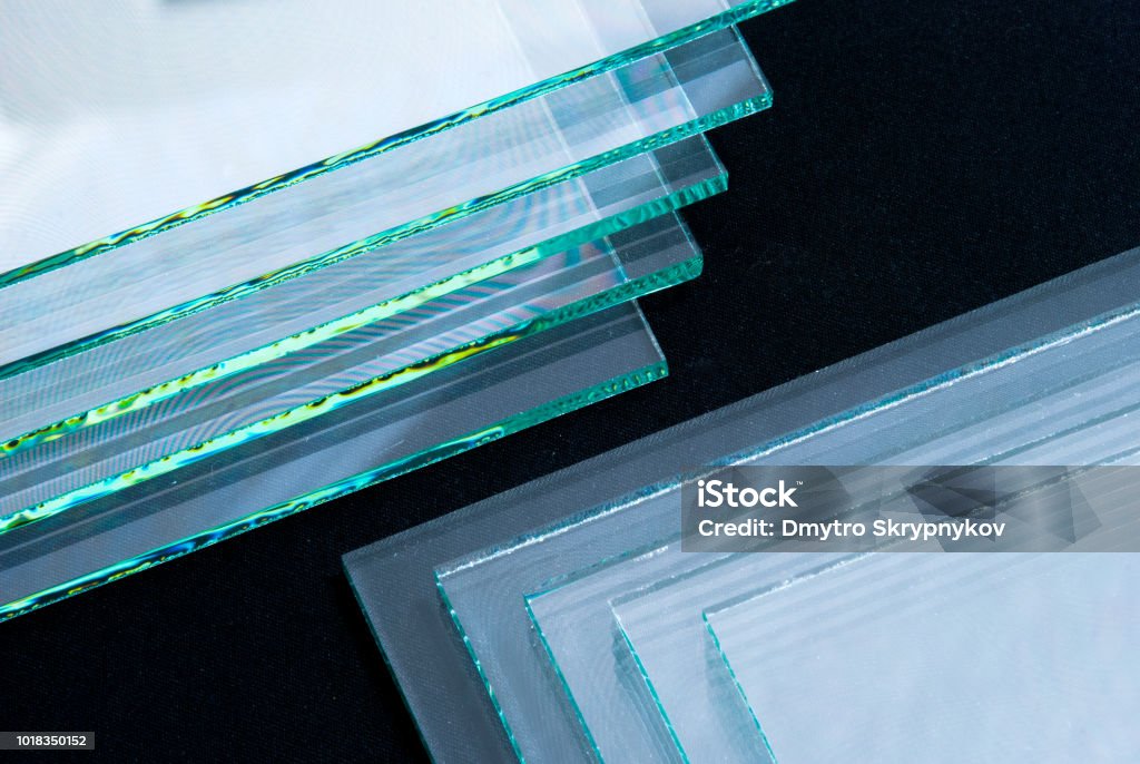 Lembaran Manufaktur Pabrik Tempered Clear Float Panel Kaca Dipotong Untuk Ukuran Foto Stok