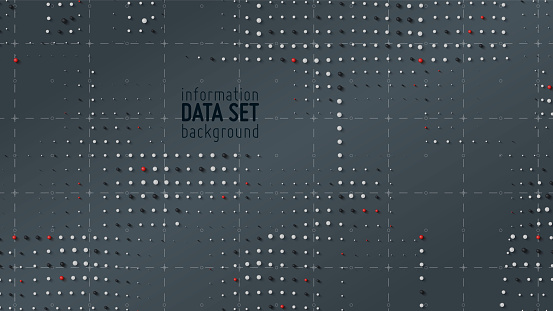 Vector Abstract Data Sorting Visualization Background Big Data Sorted