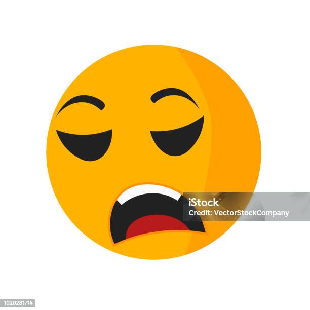Dood Glimlach Pictogram Vector Teken En Symbool Geïsoleerd Op Een Witte