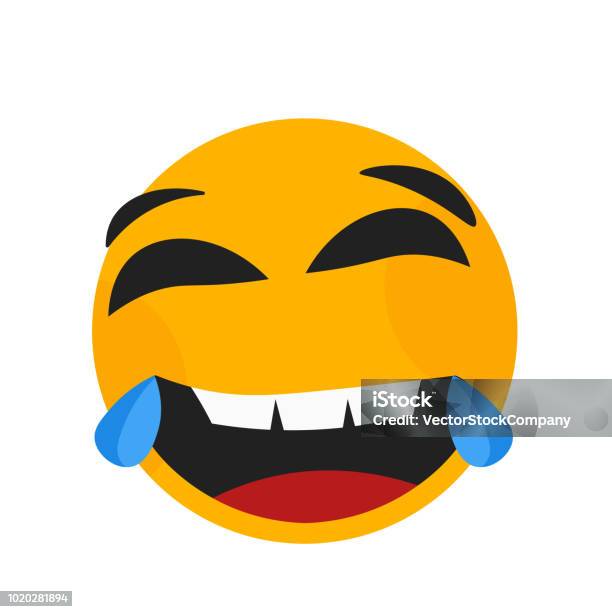 Boos Glimlach Pictogram Vector Teken En Symbool Geïsoleerd Op Een Witte