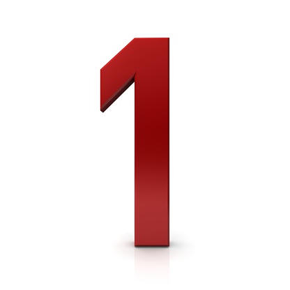 1 Nummer Eins Erste Rote 3d Zeichen Symbol Auf Weißem Hintergrund ... 1 Nummer Eins Erste Rote 3d Zeichen Symbol Auf Weißem Hintergrund ...