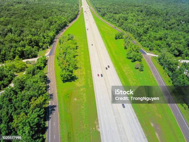 Pemandangan Udara Interstate 10 Jalan Raya Antar Negara Paling Selatan ... Pemandangan Udara Interstate 10 Jalan Raya Antar Negara Paling Selatan ...