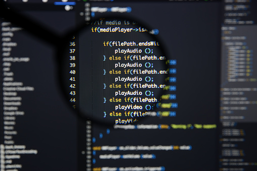 Real C C Code Developing Screen Programing Workflow Abstract Algorithm Concept Lines Of C C Code