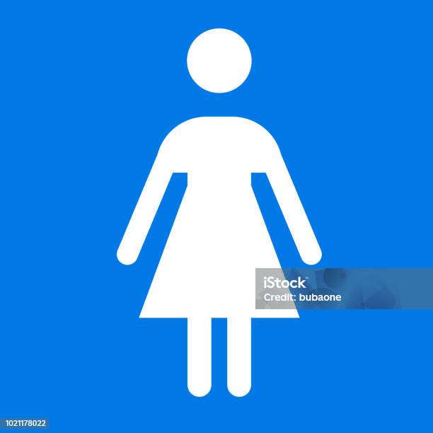 Woman Stick Figure Icon Stock Illustration Download Image Now Adult