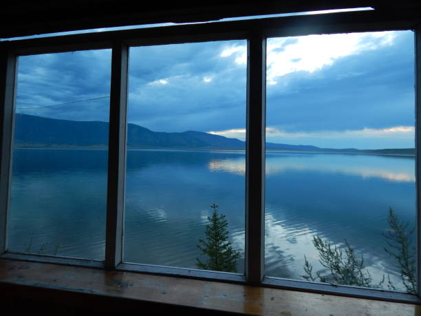 Free Stock Photo of A View of a Lake Through a Window | Download Free ...