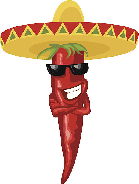 80 Chili Pepper Sunglasses Stock Illustrations Royalty Free Vector