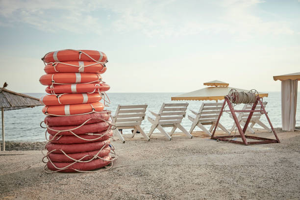 Free Stock Photo of Stack of Rope on Beach | Download Free Images and ...
