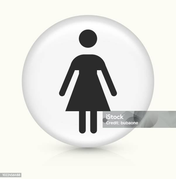 Woman Stick Figure Icon Stock Illustration Download Image Now Adult