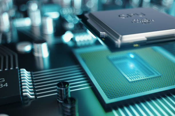 Free Stock Photo of Close-up of motherboard central processing unit ...