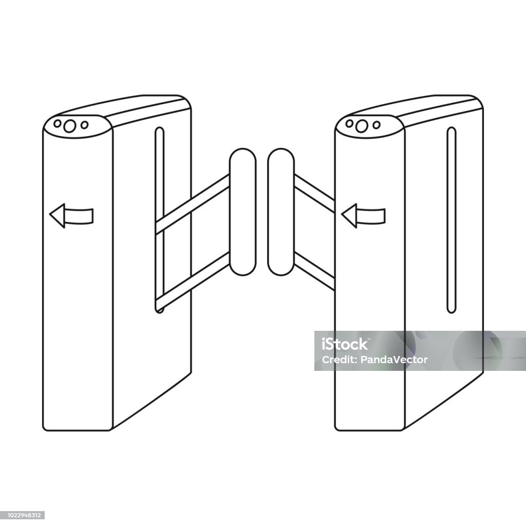 Tourniquet Une Icône Unique Dans Le Style De Contour Tourniquet Vecteur