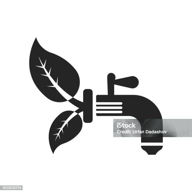 Leau Icône Vector Signe Et Le Symbole Isolé Sur Fond Blanc Notion De
