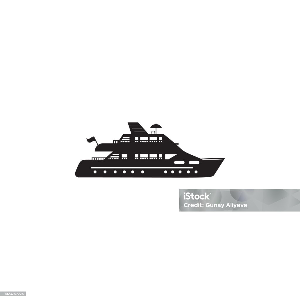 Ilustración de Icono Del Yate Elemento De La Ilustración De La Nave ... Ilustración de Icono Del Yate Elemento De La Ilustración De La Nave ...