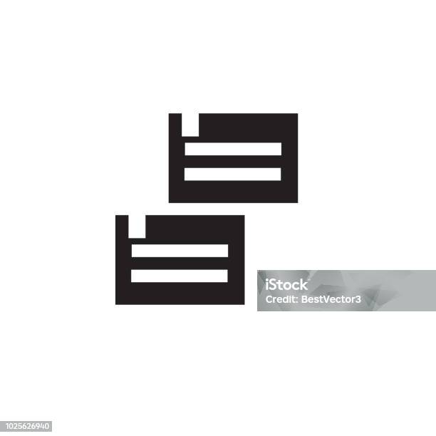 Boîtes Icône Vector Signe Et Le Symbole Isolé Sur Fond Blanc Notion De