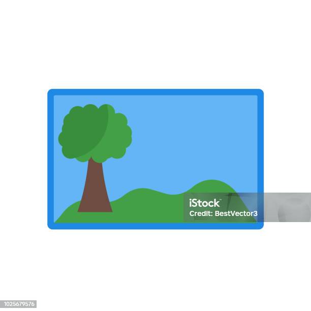 Afbeelding Pictogram Vector Teken En Symbool Geïsoleerd Op Een Witte