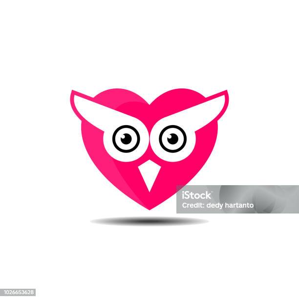 Logo Doiseau Chouette Icône Tête Doiseau Symbole De Léducation Modèle