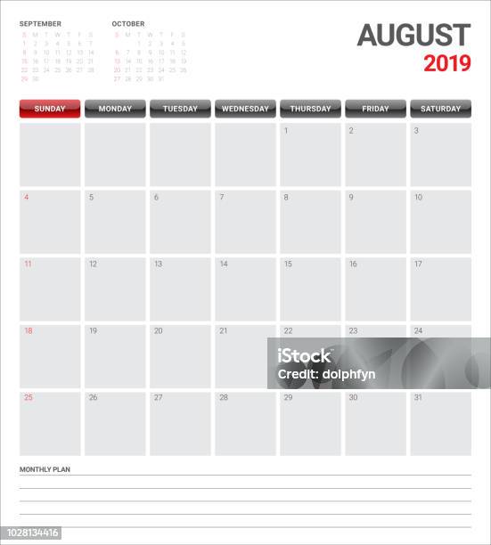August 2019 Desk Calendar Vector Illustration Stock Illustration ... August 2019 Desk Calendar Vector Illustration Stock Illustration ...