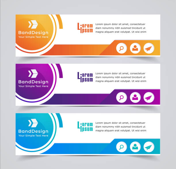 Download Banner, Header, Data. Royalty-Free Stock Illustration Image ...