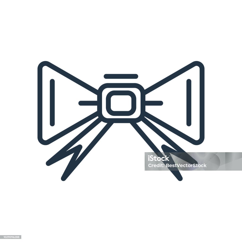 Bow Icon Vector Isolated On White Background Bow Sign Stock Illustration Download Image Now