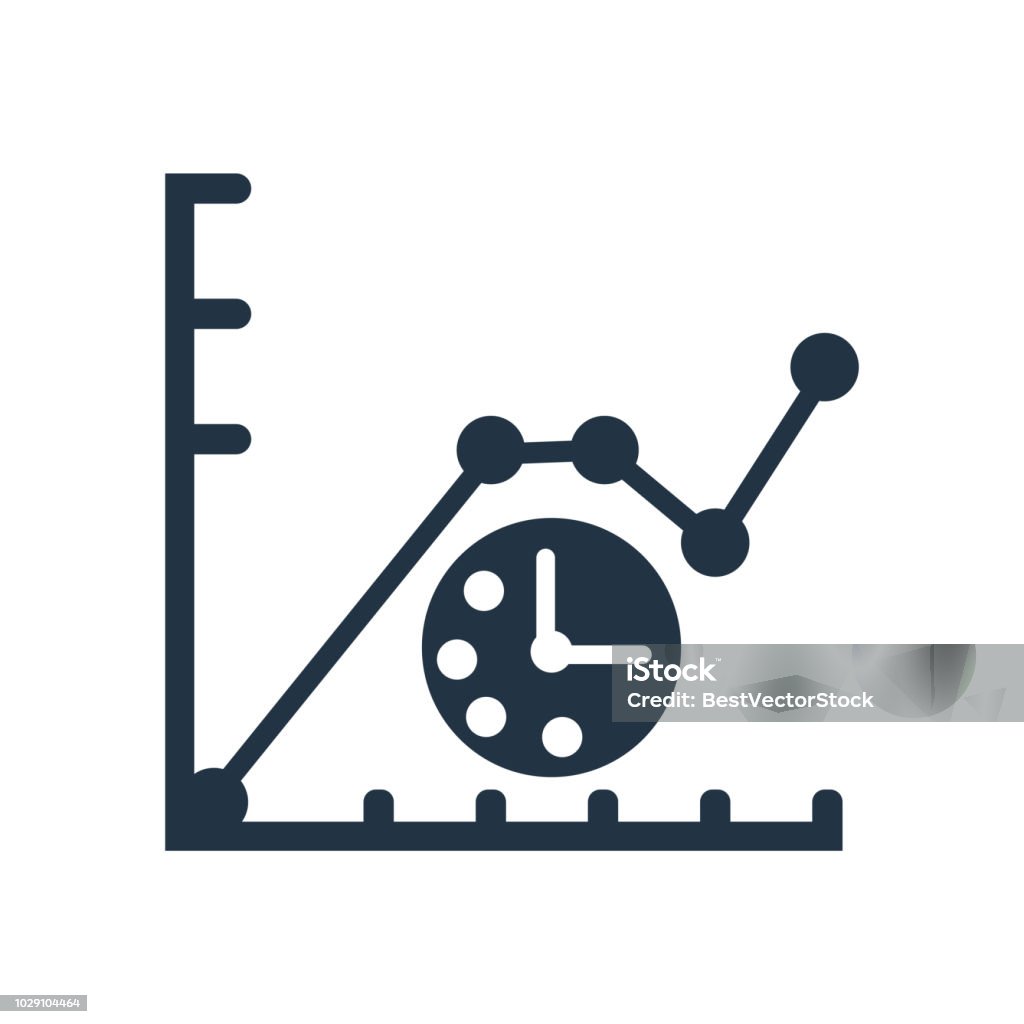 Linie Diagramm Symbol Vektor Isoliert Auf Weißem Hintergrund ... Linie Diagramm Symbol Vektor Isoliert Auf Weißem Hintergrund ...
