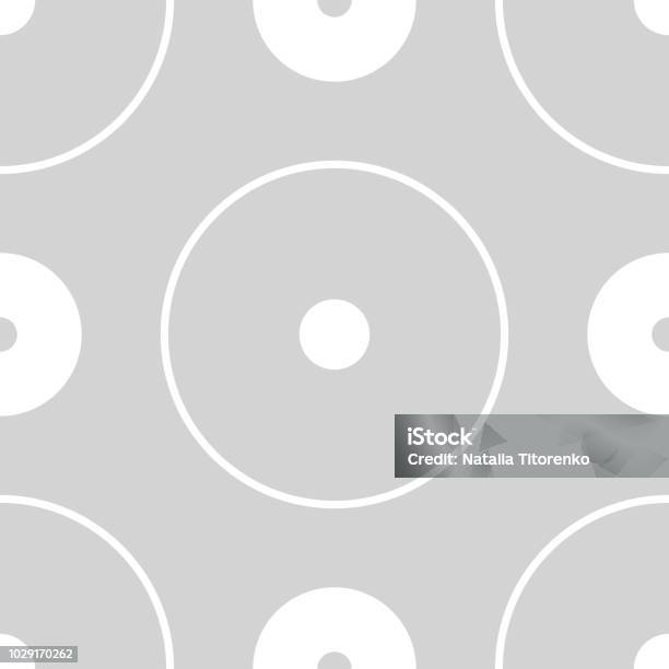 Geometric Seamless Pattern Circles Stock Illustration Download Image