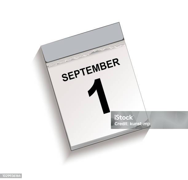Kalender Abreißkalender Mit Datum 1 September Stock Vektor Art und mehr ... Kalender Abreißkalender Mit Datum 1 September Stock Vektor Art und mehr ...