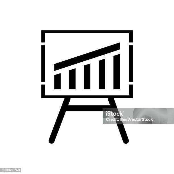 Tableau Noir Icône Vector Signe Et Le Symbole Isolé Sur Fond Blanc