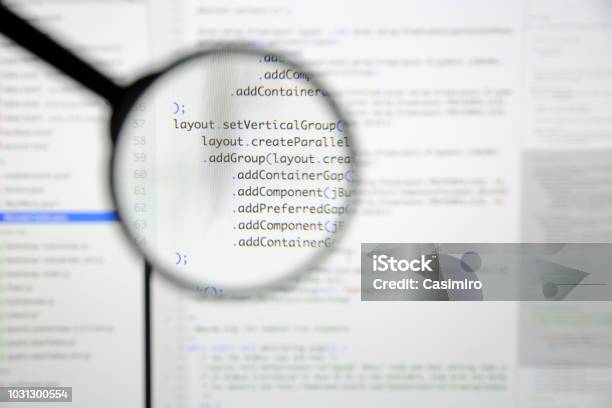 Real Java Code Developing Screen Programing Workflow Abstract Algorithm Concept Lines Of Java