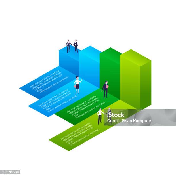 Infographic Modern Vier Bar Chart Template Vector Image ... Infographic Modern Vier Bar Chart Template Vector Image ...